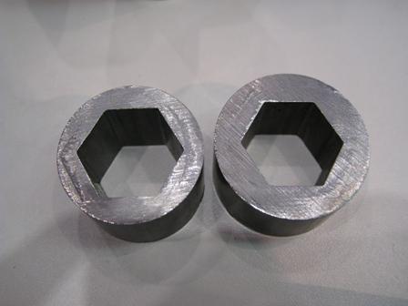 Hollow Hex Internal Hex Hex ID Shaped Hex-Shaped Hexagonal Metal Tubing